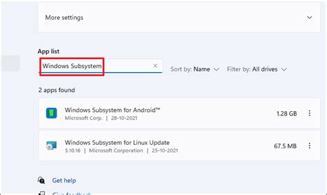 How To Uninstall Windows Subsystem For Android In Windows