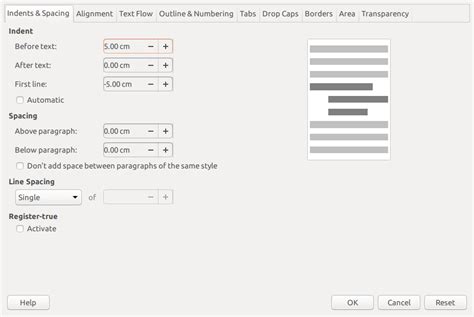 Writer Tab That Indents After Line Wrapping English Ask LibreOffice