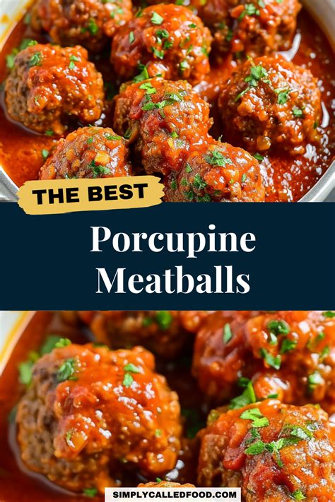Porcupine Balls Artofit