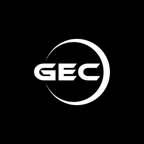 Gec Letter Logo Design In Illustration Vector Logo Calligraphy Designs For Logo Poster