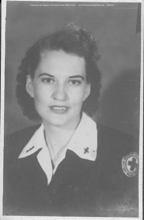 Ilene Cornick Red Cross Portrait C 1945 The History Center