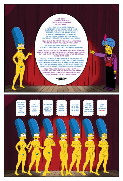Post Comic Homer Simpson Marge Simpson MisterJ The Simpsons