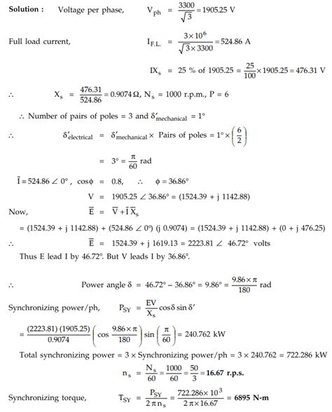 synchronizing power alternators