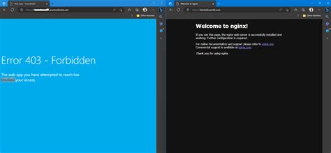 Block The Default Url Assigned To The Azure Web App Achraf Ben Alaya