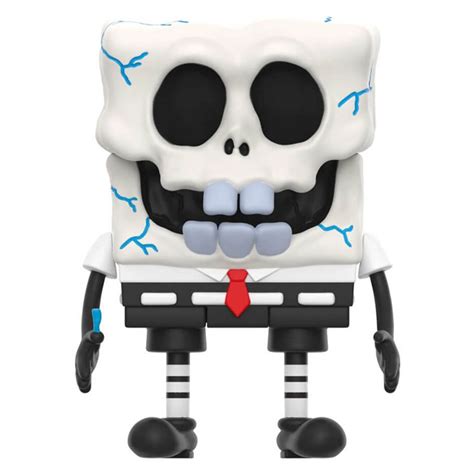 Spongebob Skullpants Skeleton Suit Created By Nickelodeon Super7
