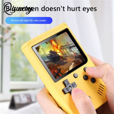 Handheld Game Console Portable Retro Video Game MAh Bit Inch LCD Screen With
