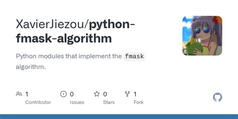 github xavierjiezou python fmask algorithm python modules that