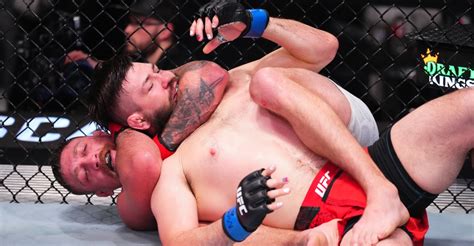 Ufc Vegas 88 Video Gerald Meerschaert Puts Bryan Barberena To Sleep
