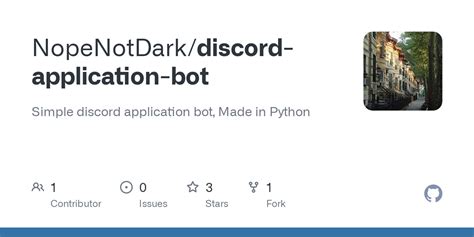 Github Nopenotdarkdiscord Application Bot Simple Discord