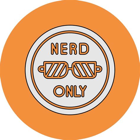 Nerd Only Vector Icon 31445066 Vector Art At Vecteezy