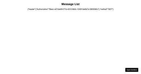 Curl Convertor In REACT Codesandbox