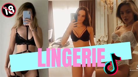 🔞 Tiktok Lingerie Try On Haul Compilation 2021 Youtube