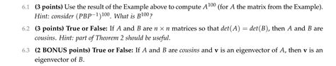 Solved 6 6 Points Plus 2 BONUS Points Read The Following Chegg Com