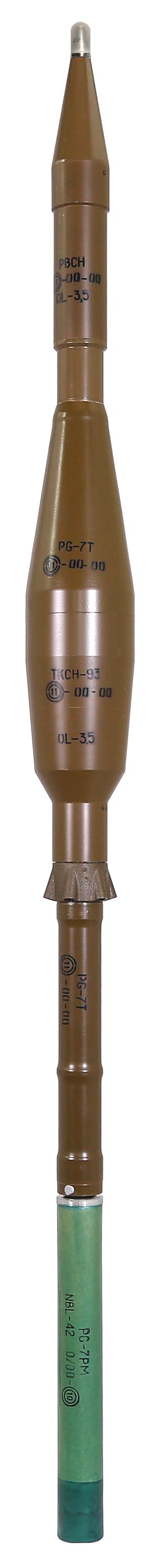 Pg 7vt Round With Pg 7t Anti Tank Grenade Vmz Sopot