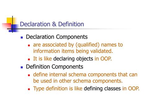 Ppt Comprehensive Guide To Xml Schema Components Reusability