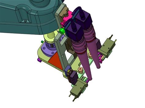 3d双目立体视觉系统机器人 step 模型图纸下载 懒石网