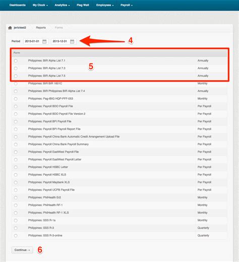 How To Generate The Bir Alphalist Payrollhero Support