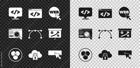 set front end development web and graphic design rgb cmyk color