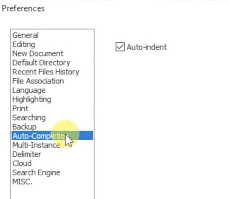Notepad Turn Off Auto Completion Digi Dank