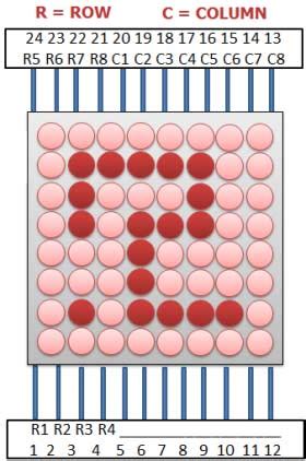 Snake Game On X Matrix Using Arduino Duino