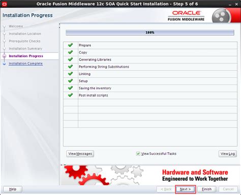 performing a quick start installation of oracle soa suite 12c