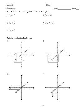 Algebra 2 Systems Of Equations Homework Pack By Virshup Education