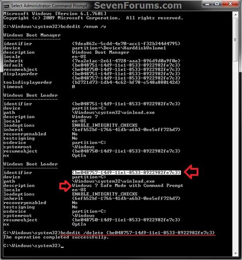 Safe Mode With Command Prompt Add To Windows Boot Manager Screen Tutorials