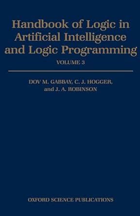 Buy Handbook Of Logic In Artificial Intelligence And Logic Programming Nonmonotonic Reasoning