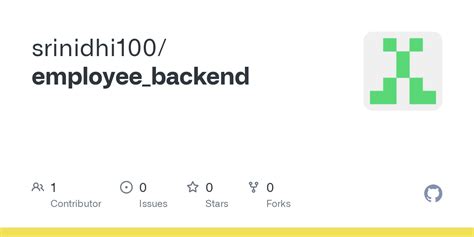 GitHub Srinidhi Employee Backend
