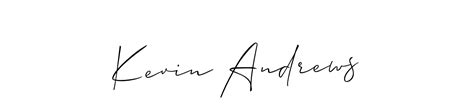 70 Kevin Andrews Name Signature Style Ideas Free Esignature