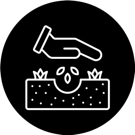 Premium Vector Seeding Icon Style