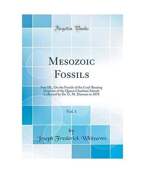 Mesozoic Fossils Vol 1 Part Iii On The Fossils Of The Coal Bearing