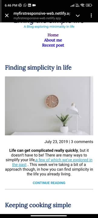 Achyuth Kt On Linkedin 🚀 Just Now Completed A Responsive Website Using Html Css And Js 👩‍💻