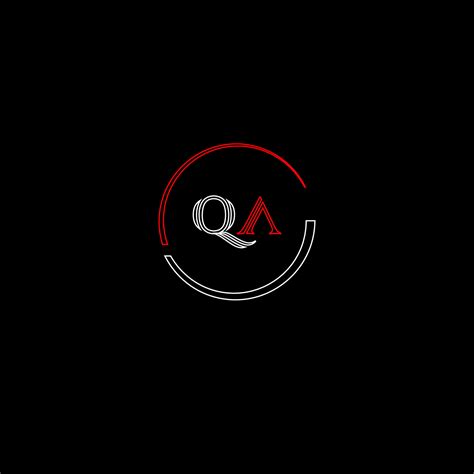 Qa Creative Modern Letters Logo Design Template 32183899 Vector Art At