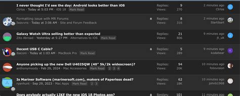 Formatting Issue With Mr Forums Macrumors Forums