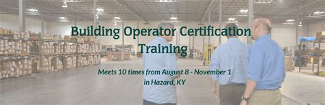 Building Operator Certification