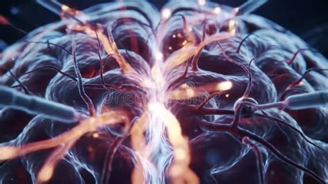 Exploring The Intricate Structure Of The Human Brain In Stunning Detail Stock Footage Video Of