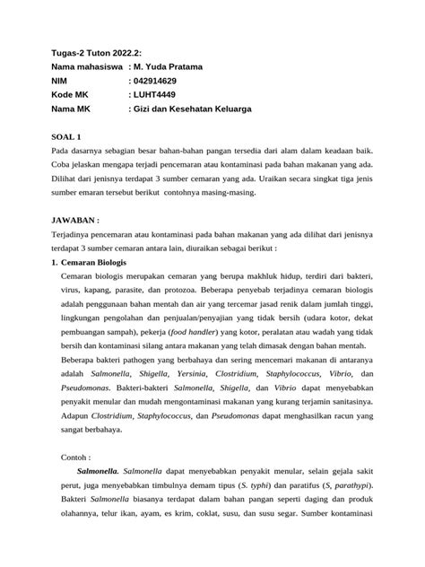 M Yuda Pratama 042914629 Tugas 2 Luht4449 Pdf