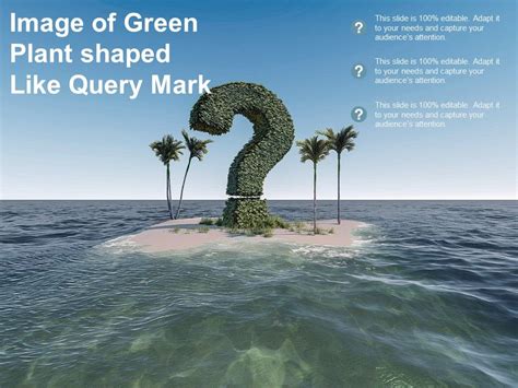 Image Of Green Plant Shaped Like Query Mark Ppt Powerpoint Presentation
