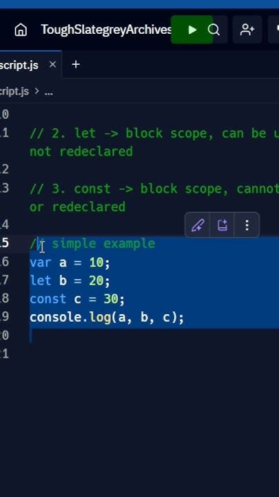 javascript variable javascript shorts variables youtube