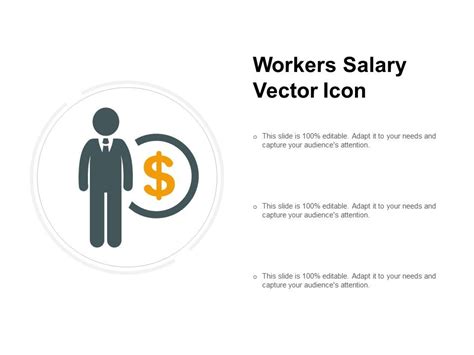 Workers Salary Vector Icon Ppt Powerpoint Presentation Professional