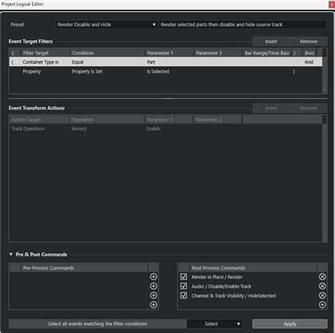 Project Logical Editor Help Any Ple Aficionados Out There Cubase