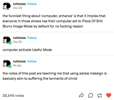 Low Quality Programs R Tumblr