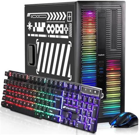 Hp Rgb Gaming Desktop Computer Intel Quad Core I Ghz Up To Ghz Geforce Gt G Gb
