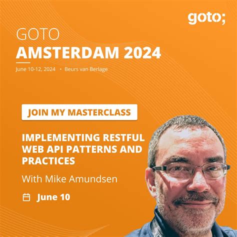 Mike Amundsen On Linkedin Goto Api360 Gotoams