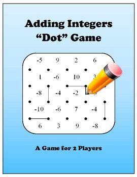 Adding Integers Game