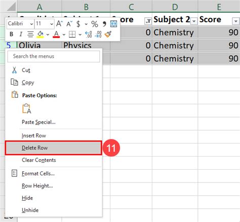 How To Delete Row In Excel If Cell Is Zero 5 Ways On Sheets