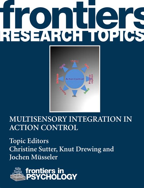 Pdf Multisensory Integration In Action Control