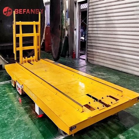 material transfer trolley running on rails china battery transfer