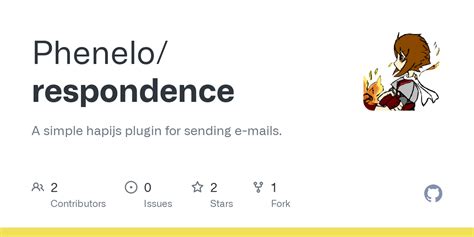 Github Phenelorespondence A Simple Hapijs Plugin For Sending E Mails